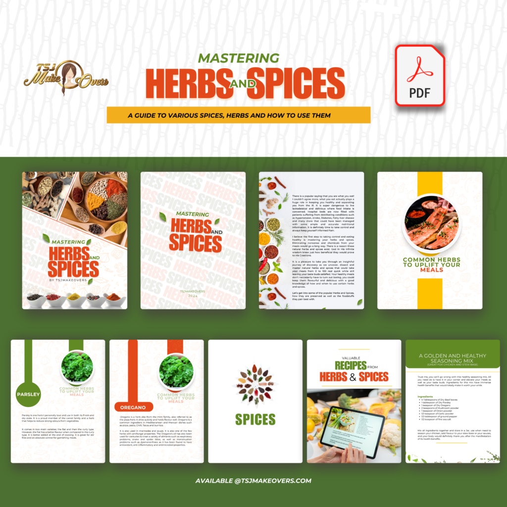 The Herbs and Spice Guide for Healthy Cooking - TsjMakeovers.Com