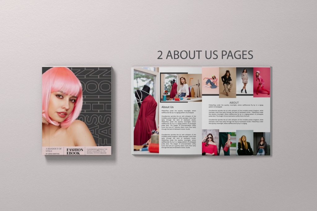 Fashion Lookbook Template for Canva ('Nova') | Style Guide | TSJ Makeovers
